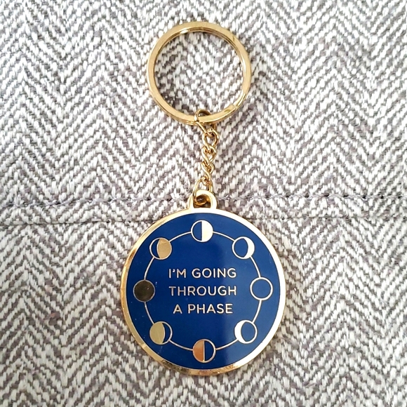 Accessories | Lunar Moon Phases Keychain Nwt | Poshmark